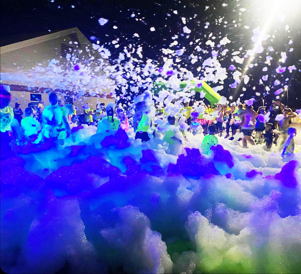 Wow Foam First foam party experience for children and adults